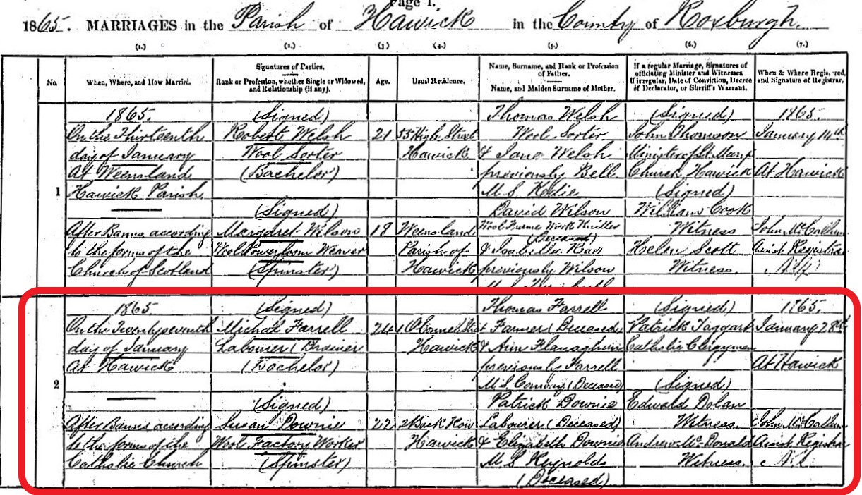 Before Bernadette: Farrell