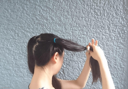 Sparklewolfie's Wonderland: Fluffy Odango Hairstyle Without Teasing