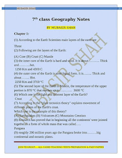 Science Class 7th Notes