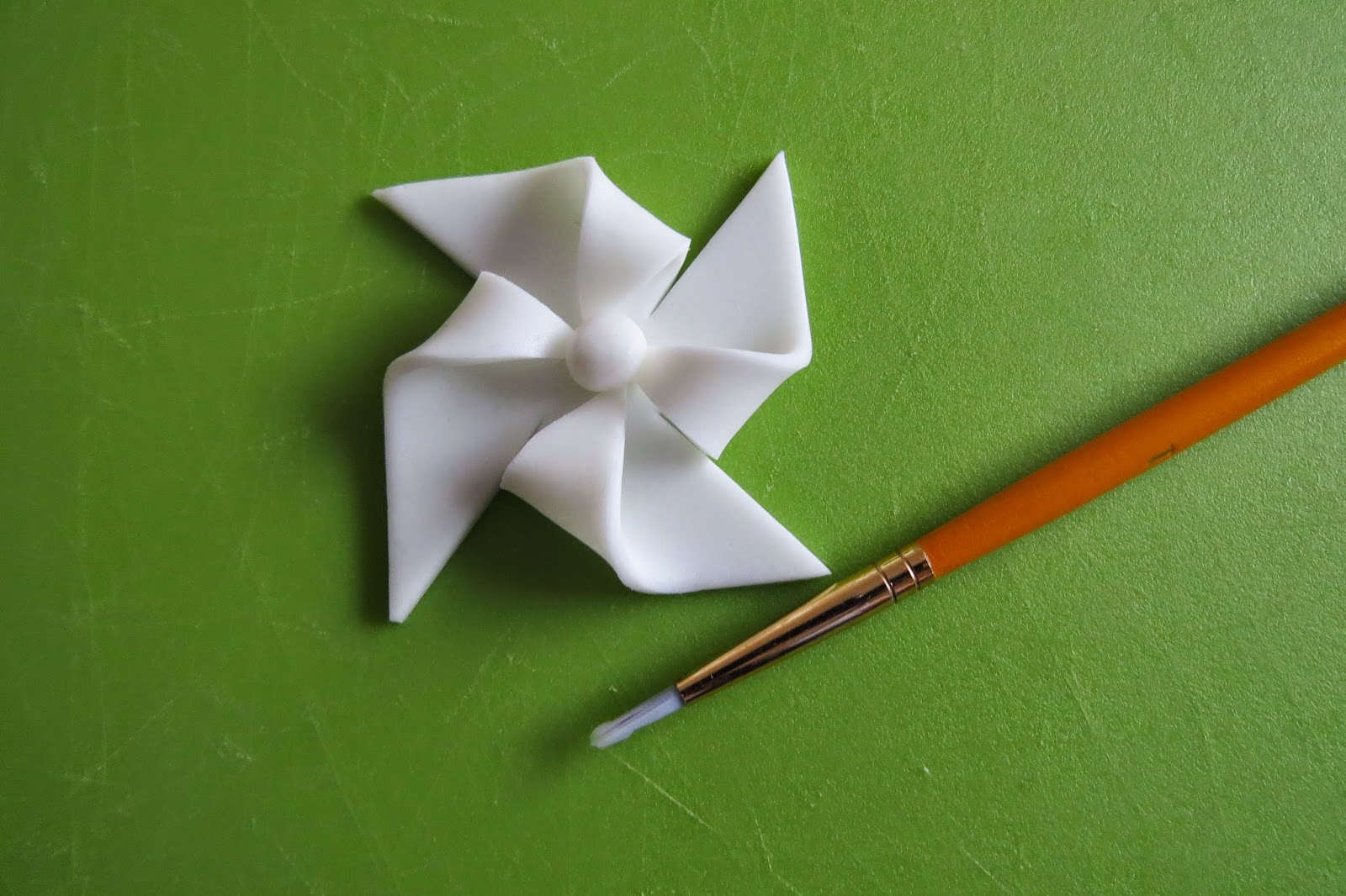 Backorphine english: TUTORIAL - Fondant windmill