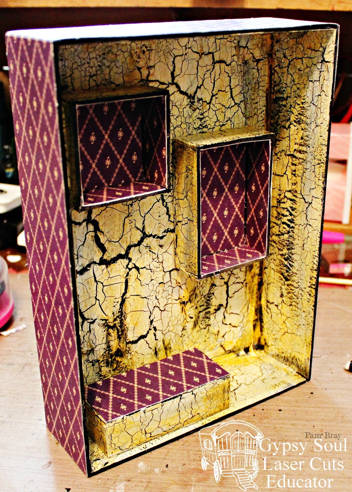 Pam Bray Designs: A Girl with Flair: Nutcracker Sweet Composition Box ...