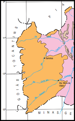 A Bahia em relevo : Chapadão Ocidental do São Francisco