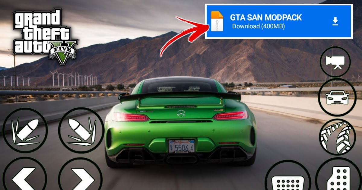 Gta 5 Graphics ModPack in Gta San Andreas Mobile | Gta Sa ModPack for ...