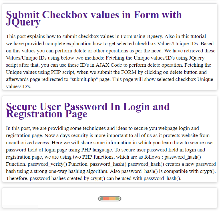 Dynamically Load Data On Div Scroll Using Php Mysql Jquery And Ajax Skptricks