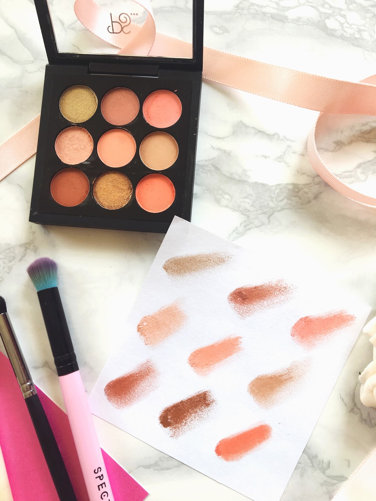 Testing Primark Eyeshadow - Peach Palette - LuxeKate