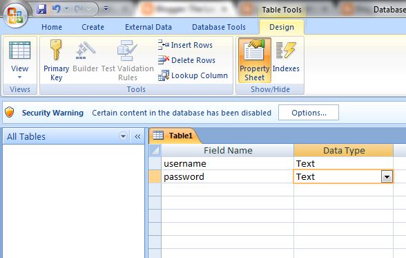 VB6 Tutorial - Creating Login Form with MS Access 2007 as Database ...