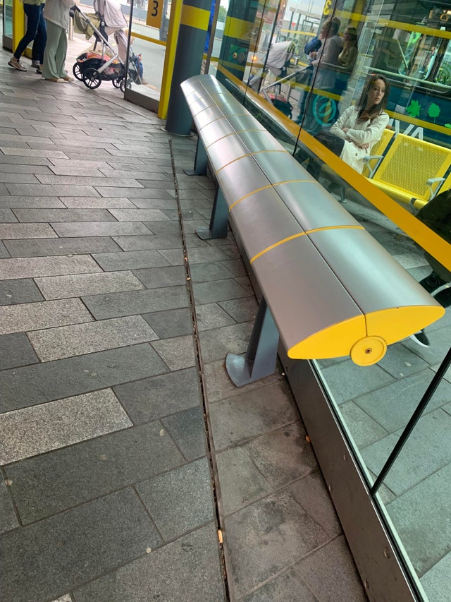Anti-homelessness benches at Liverpool bus station are actually anti ...