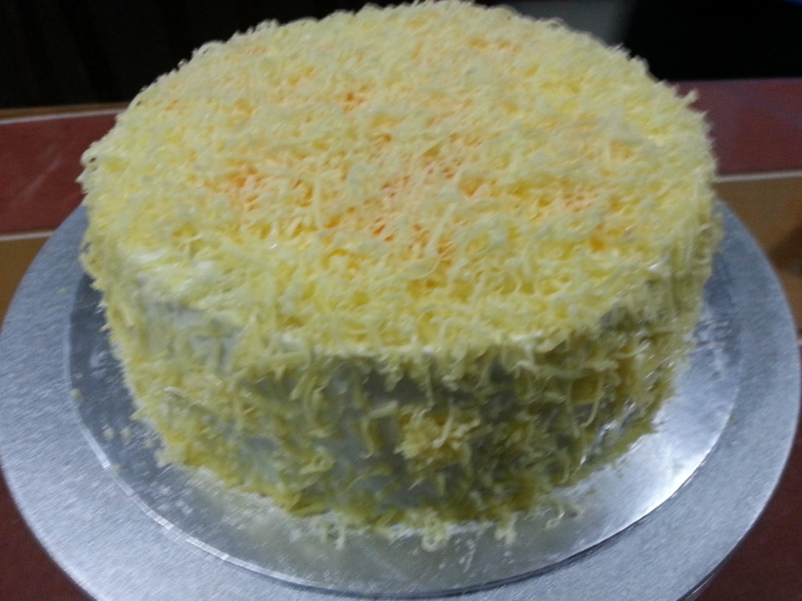 It's My LiFe: resepi snowy cheese cake