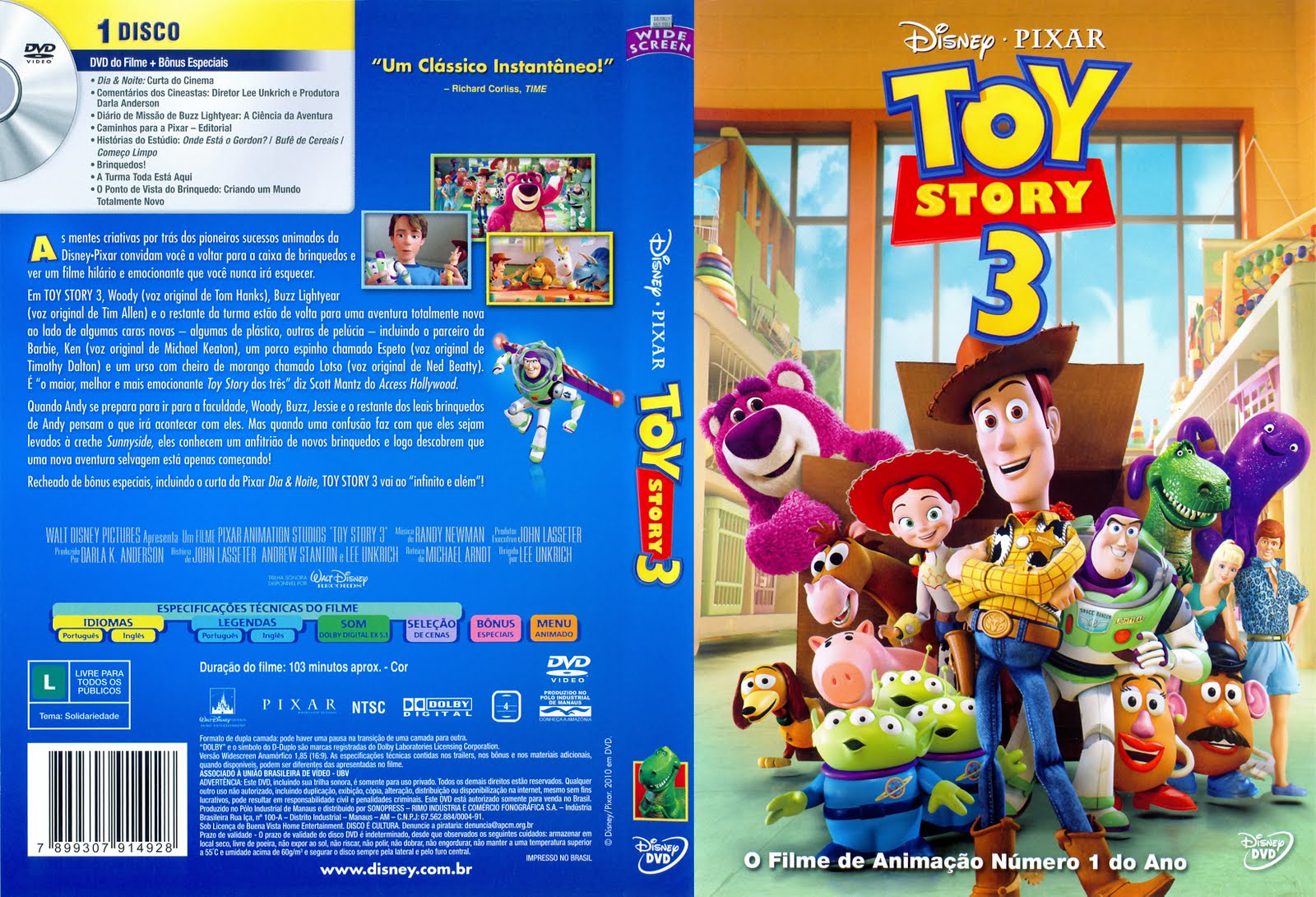 Mundo Capas: TOY STORY 3