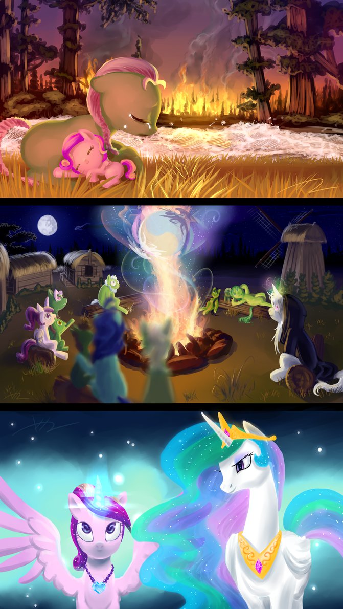 Twilight Sparkle And The Crystal Heart Spell Prismia
