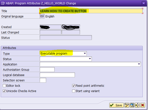 learn Your First Program in SAP ABAP