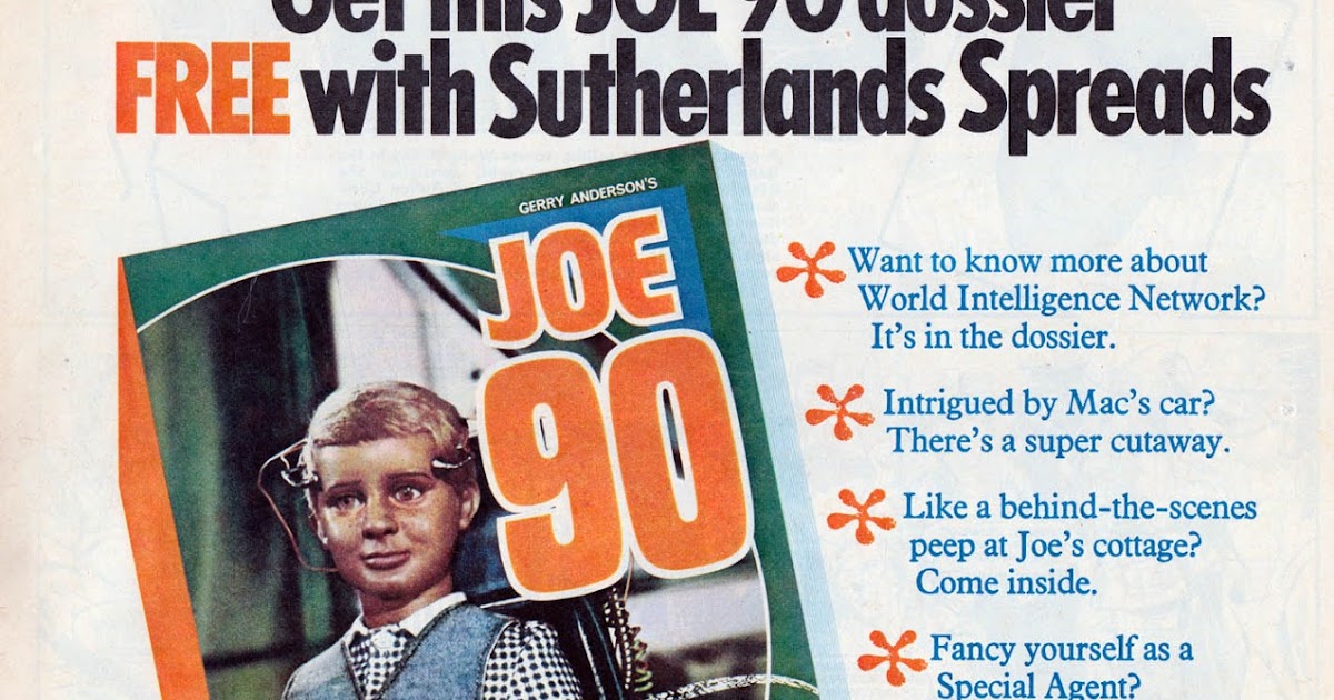 BLIMEY! The Blog of British Comics: 50 Year Flashback: JOE 90 DOSSIER ...