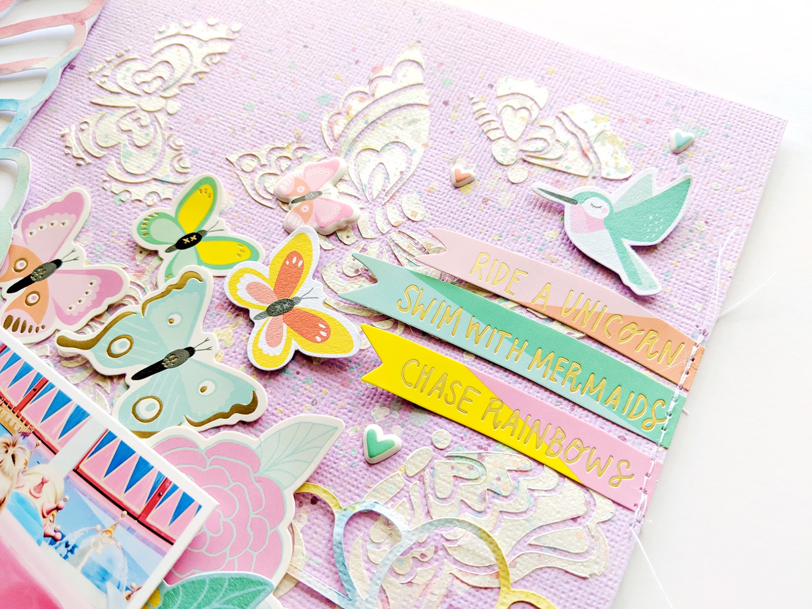 Backed Butterfly Layout | Paige Taylor Evans