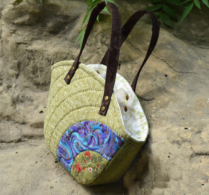 Patchwork Quilted Tote Bag ~ DIY Tutorial Ideas!