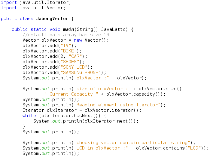 Java Latte Java Collection Arraylist Vector Linkedlist Hashset Linkedhashset Treeset 2110