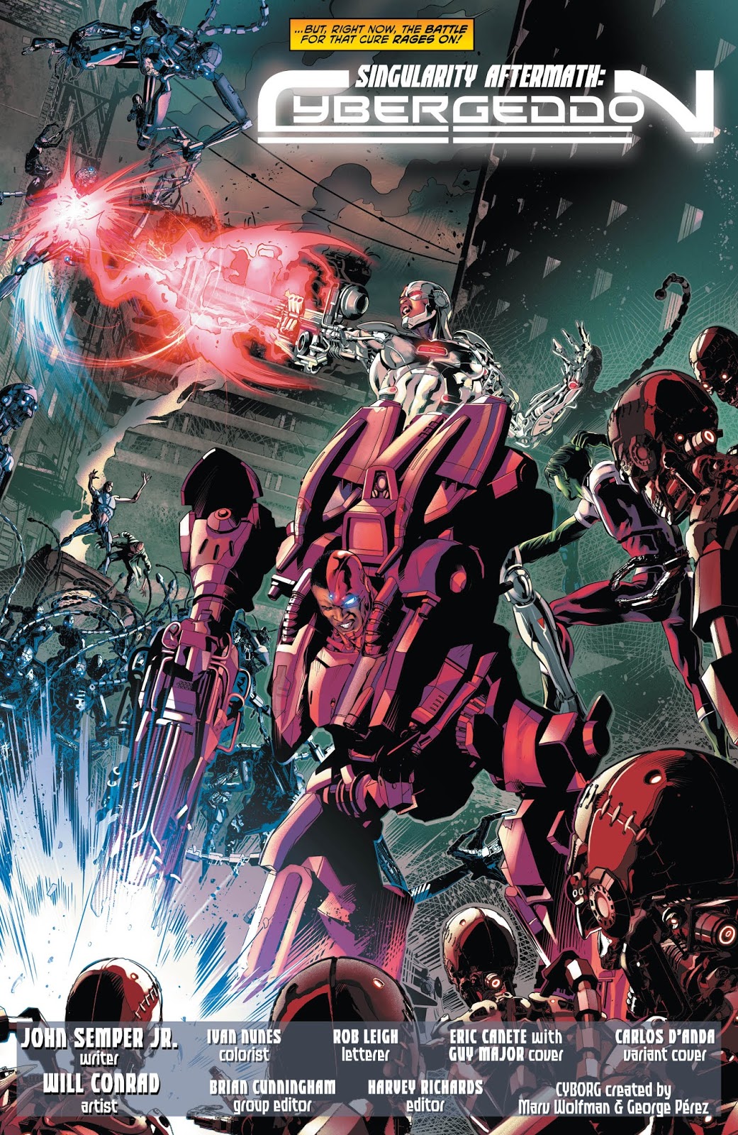 Weird Science DC Comics: PREVIEW: Cyborg #17