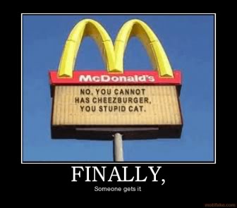 Too Much Crap Not Enough Shovels: Funny McDonald's Fails (15 pics)