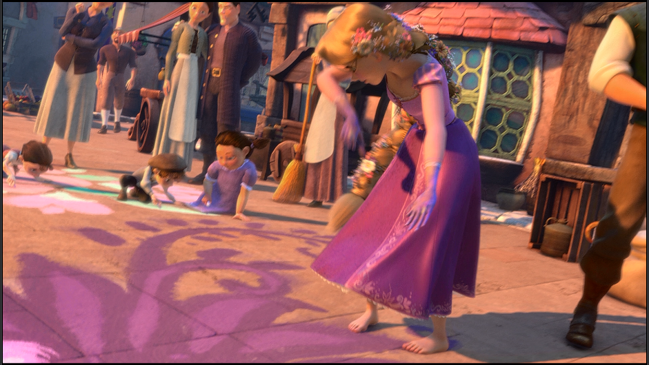 Anime Feet: Tangled (Movie): Rapunzel, Part 6 of 6