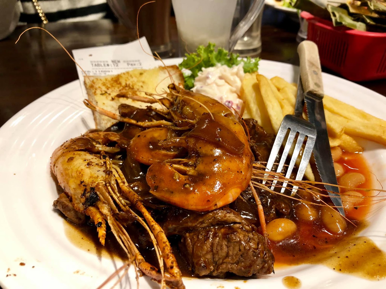 MAKAN DI POLPERRO STEAK HOUSE PUASHATI. SEDAP DAN MURAH!