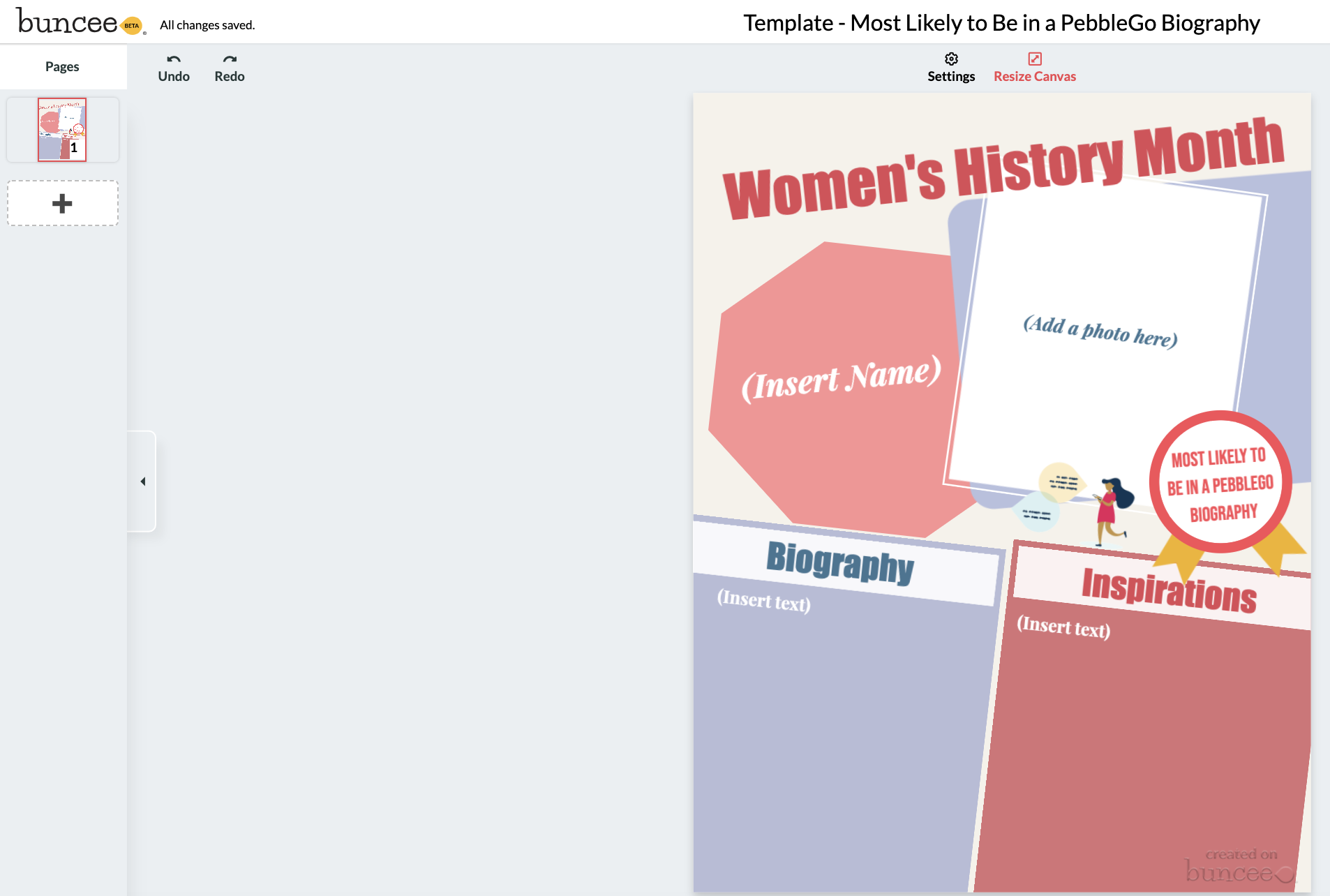 The Library Voice: PebbleGo + Buncee ....A Special Place For ALL For ...