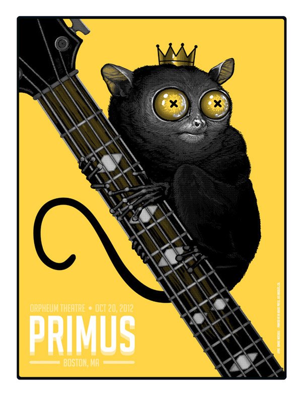 INSIDE THE ROCK POSTER FRAME BLOG: Primus posters by Ron English and ...