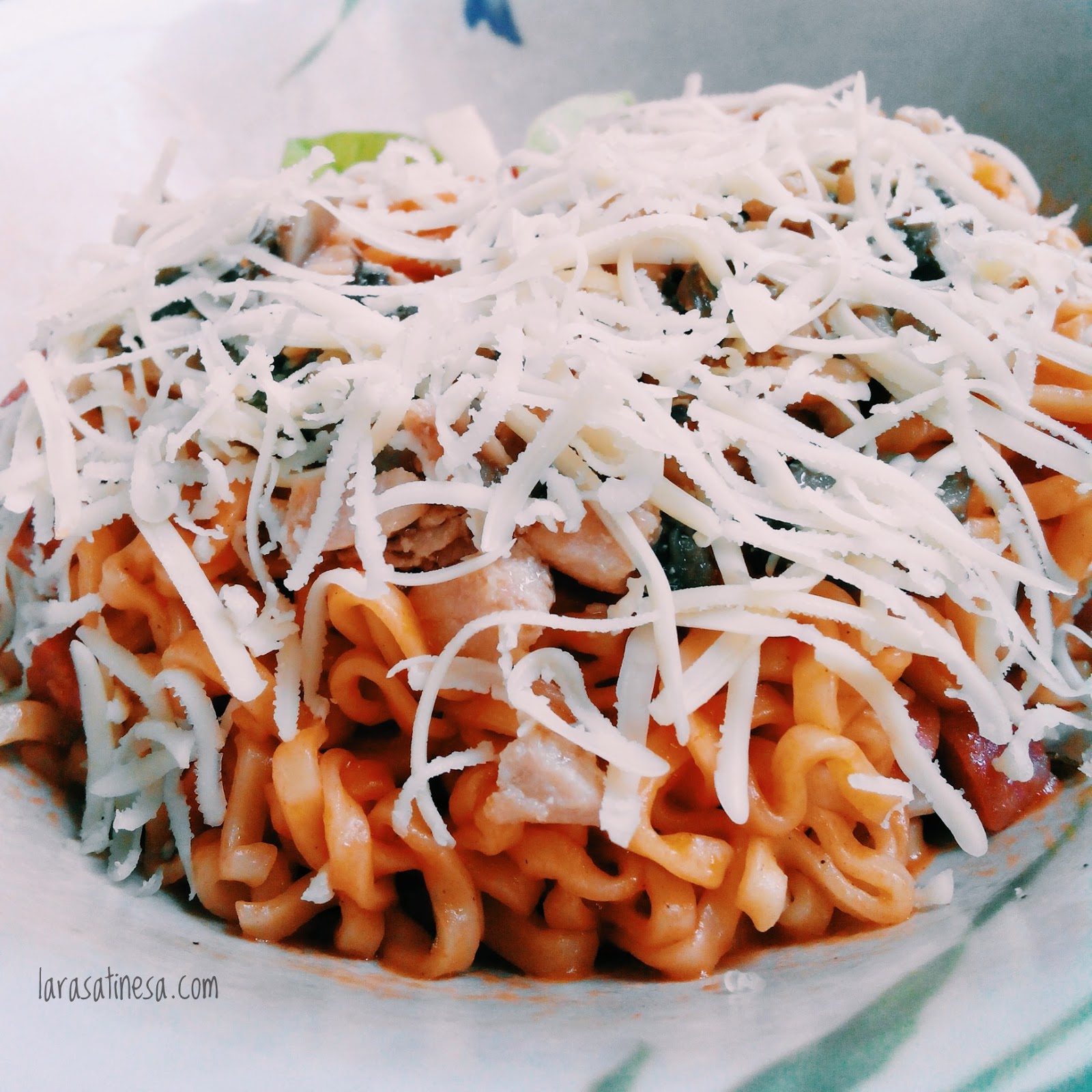 Kreasi Pasta Keju Bakmi Mewah - The Happilionaire Lifestyle Blogger