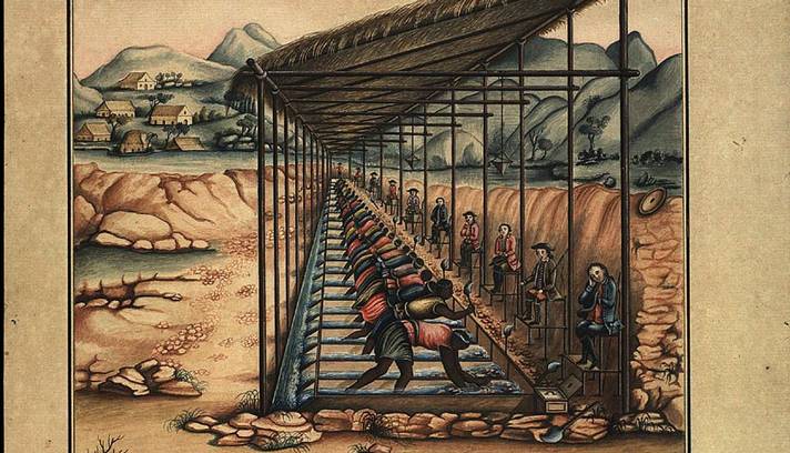 Historianninha: Terceiro Ano - Imagens da exploração de ouro e ...