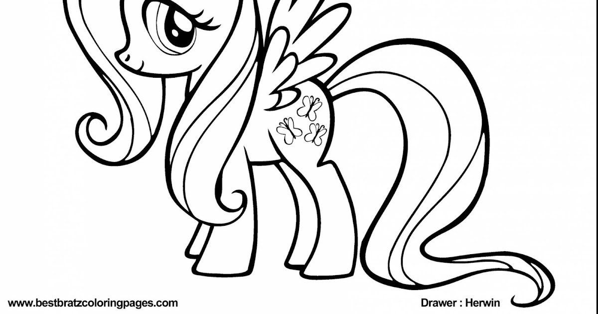 Pony Coloring Pages ~ Coloring Print