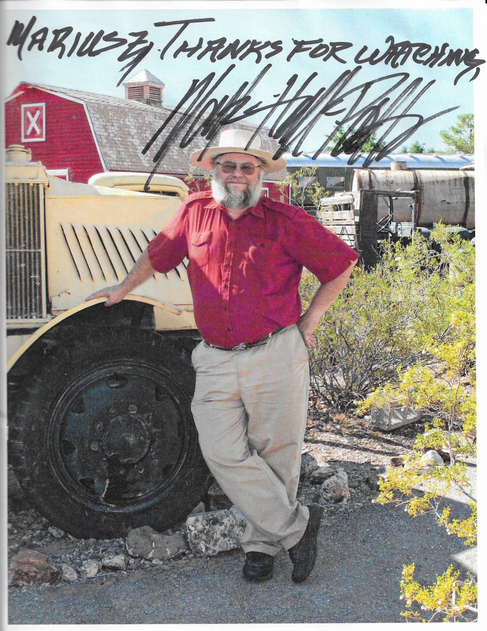 Autografy Mariu: Mark Hall-Patton