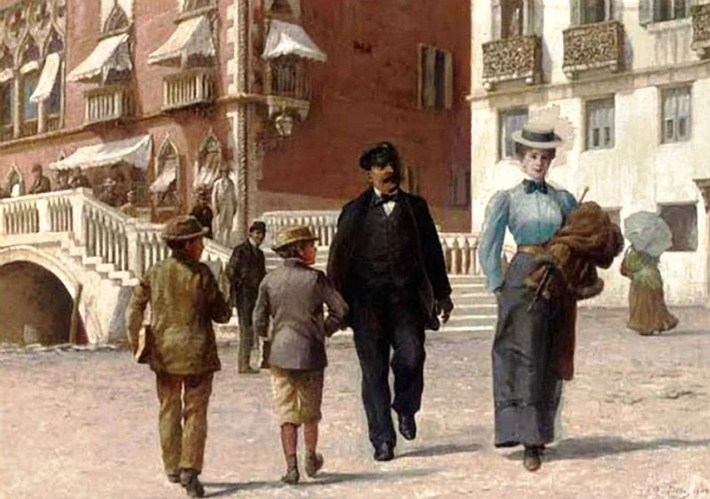 Antonio Ermolao Paoletti | Venetian genre scenes | Tutt'Art@ | Pittura ...