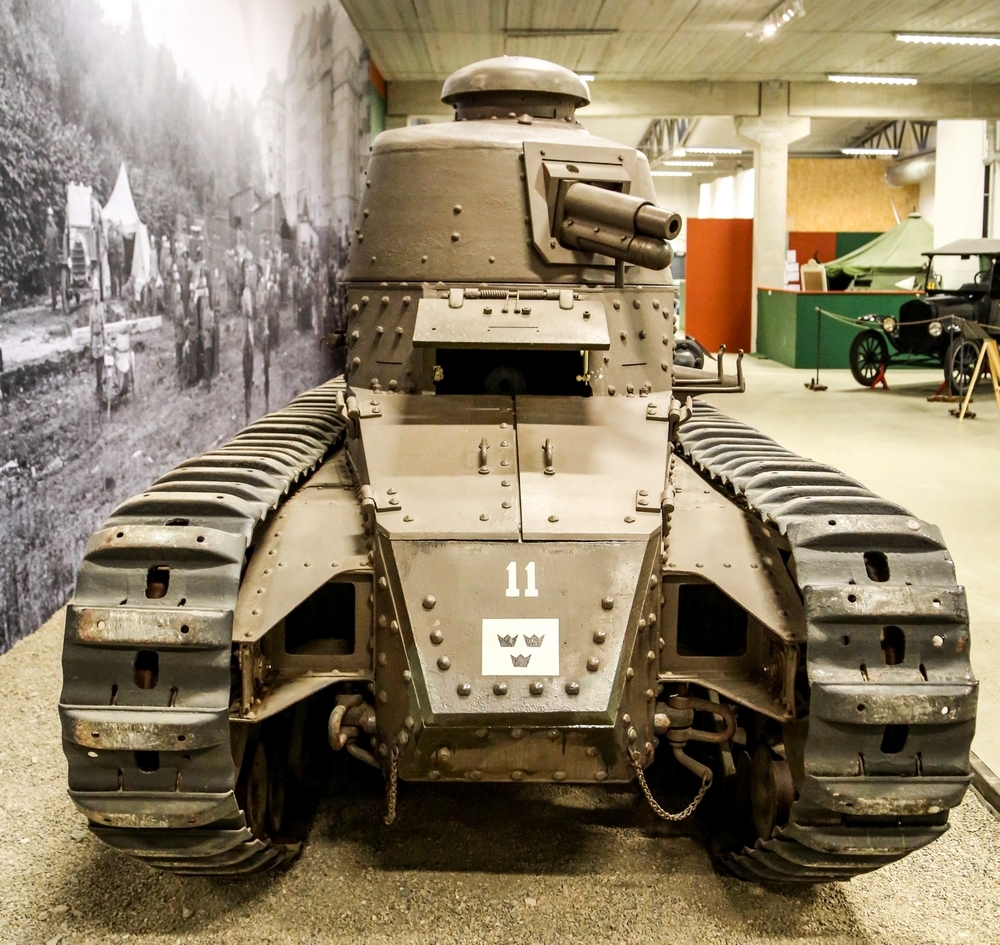 WARFARE Blog: GALERIA: O tanque Renault NC27 fm/28 sueco