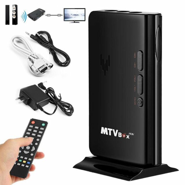 LCD CRT VGA esterno TV Tuner MTV Box PC Ricevente Sintonizzatore HD ...
