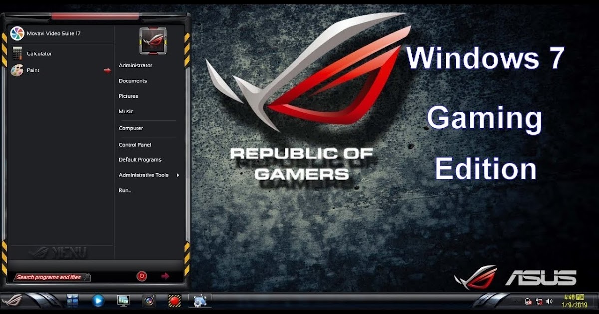 ويندوز الثبات و الأداء العالي في الألعاب | Windows 7 ROG Rampage Sp1 E3 ...