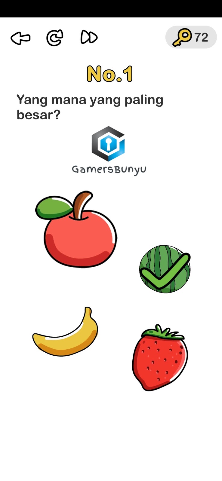 Jawaban Brain Out Level 1 2 3 4 5 6 7 8 9 10 - Gamers Bunyu