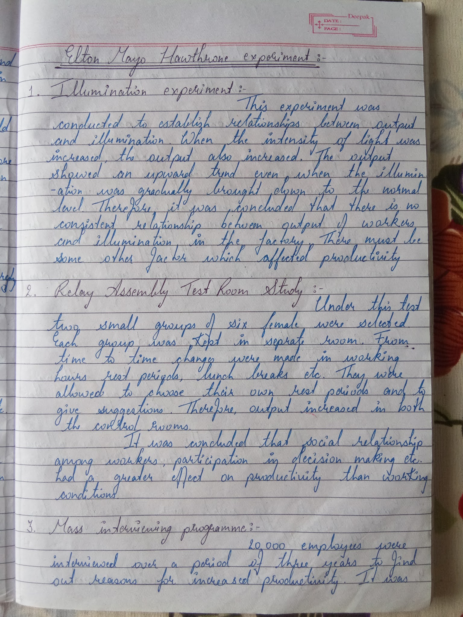 Principles of management notes images | POM handwritten notes ...