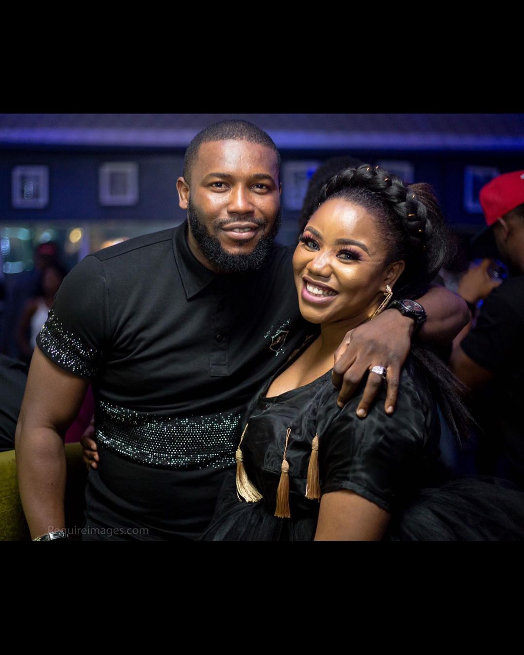 Photos of Lauren Ben aka Lauren Agokei and her husband, Uche Ben Nwaezeapu