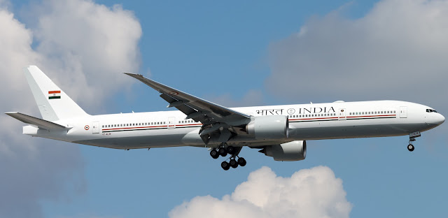 Air India One Boeing 777 spotted undergoing test - jetflightpro