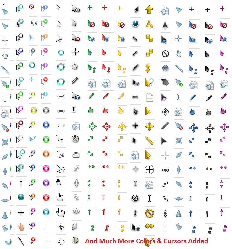Creative Cursor Set Collection For Windows (2016) Free Download | Blog Gado