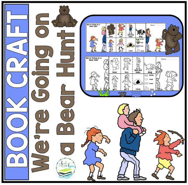 WE'RE GOING ON A BEAR HUNT BOOK CRAFT ~ Book Units by Lynn
