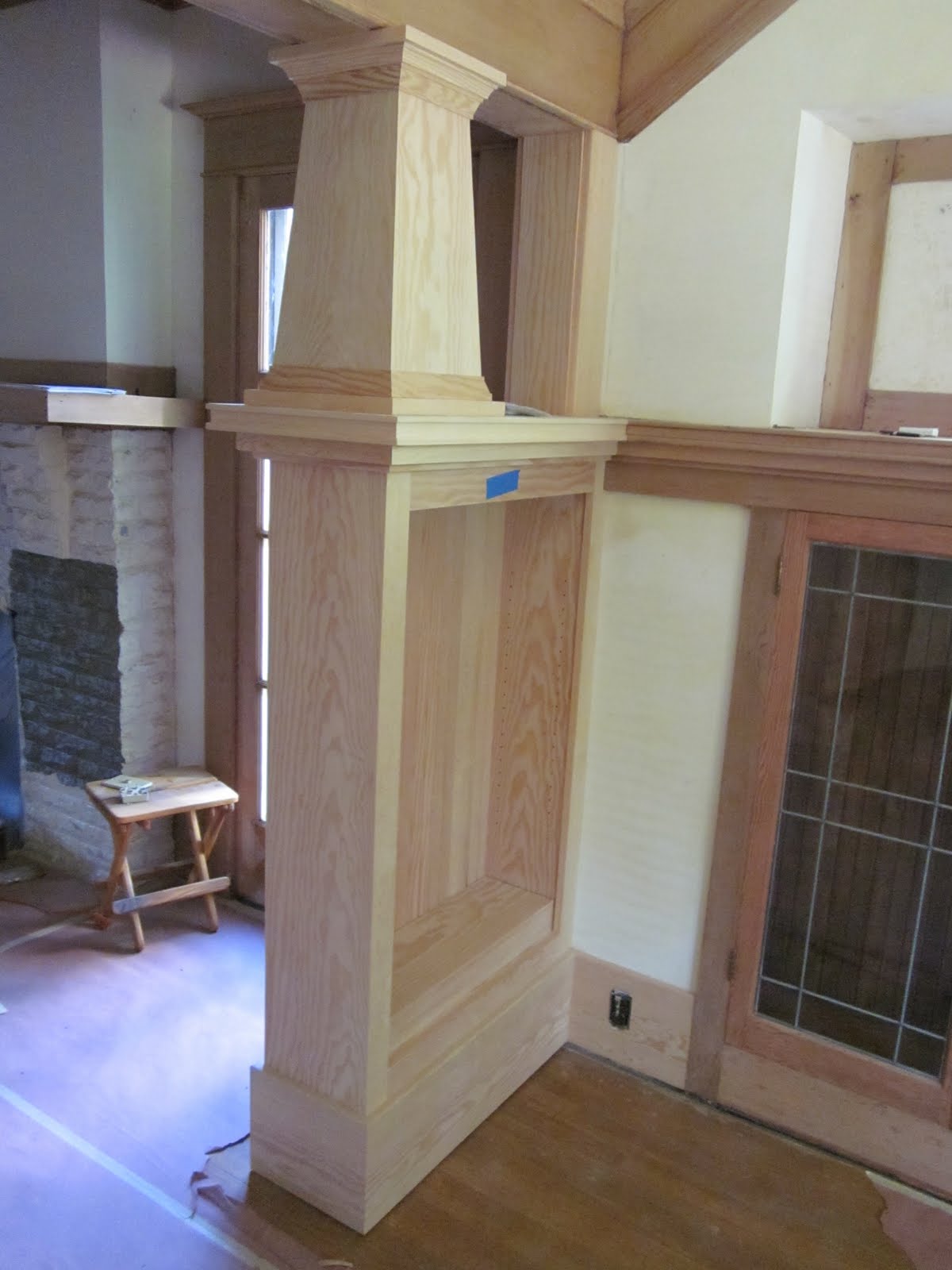 Laurelhurst Craftsman Bungalow: Colonnades are Done...