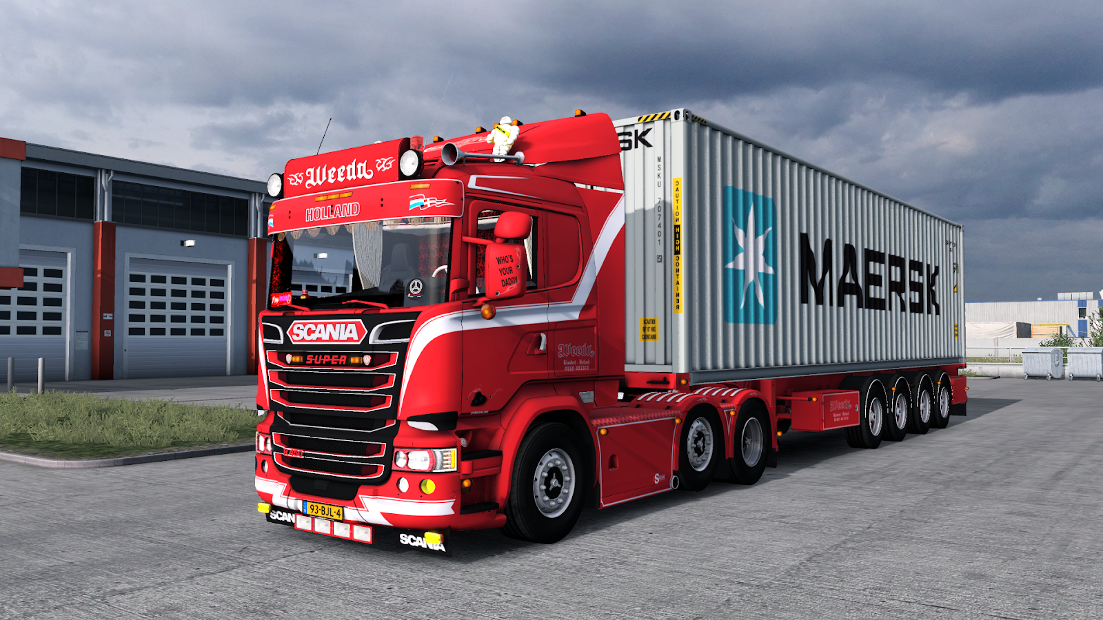 Scania R450 Weeda + Trailer Combo - Euro Truck Simulator 2 Mod World