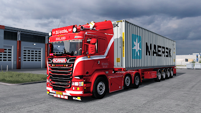 Scania R450 Weeda + Trailer Combo - Euro Truck Simulator 2 Mod World