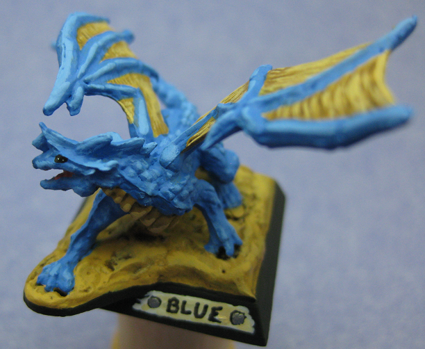 Miniature Painting: Reaper Miniatures Dragon Hatchling Blue - 77271