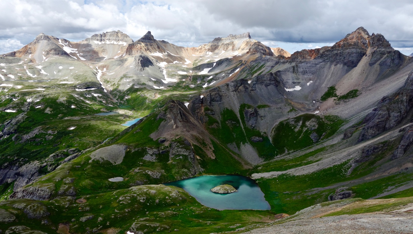Earthline: The American West: V2 (Peak 13,309'), Ice Lake Basin Series