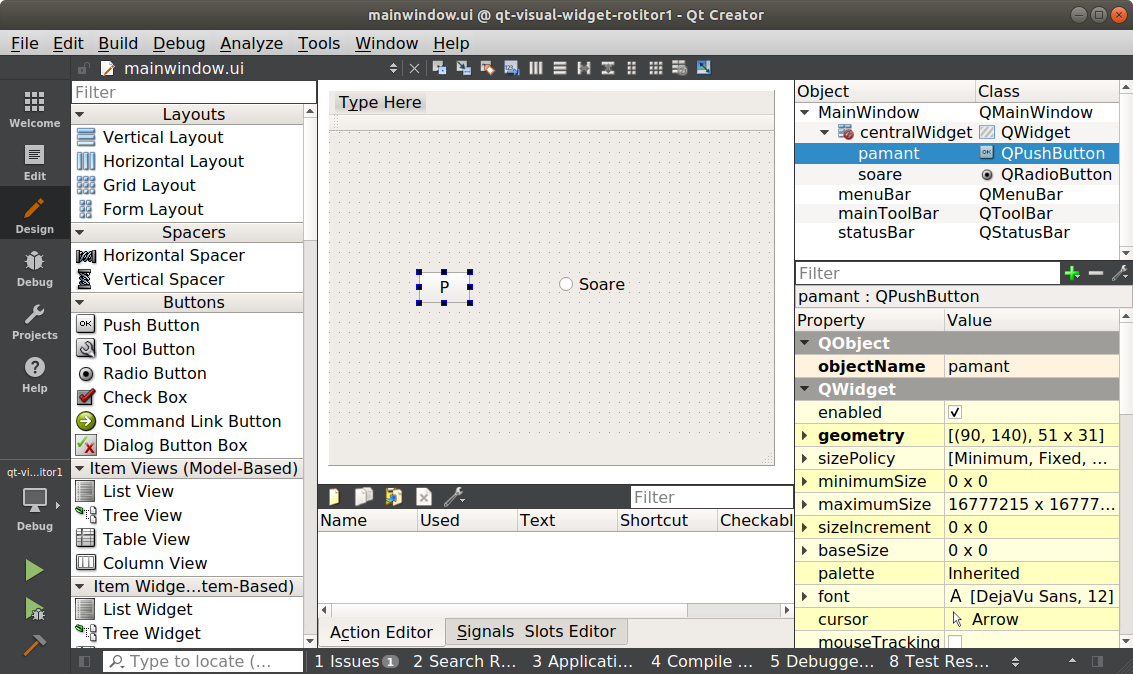 Multiplatform Multimedia: Qt - Saptamana 8 - Lab _ Widget-ul rotitor