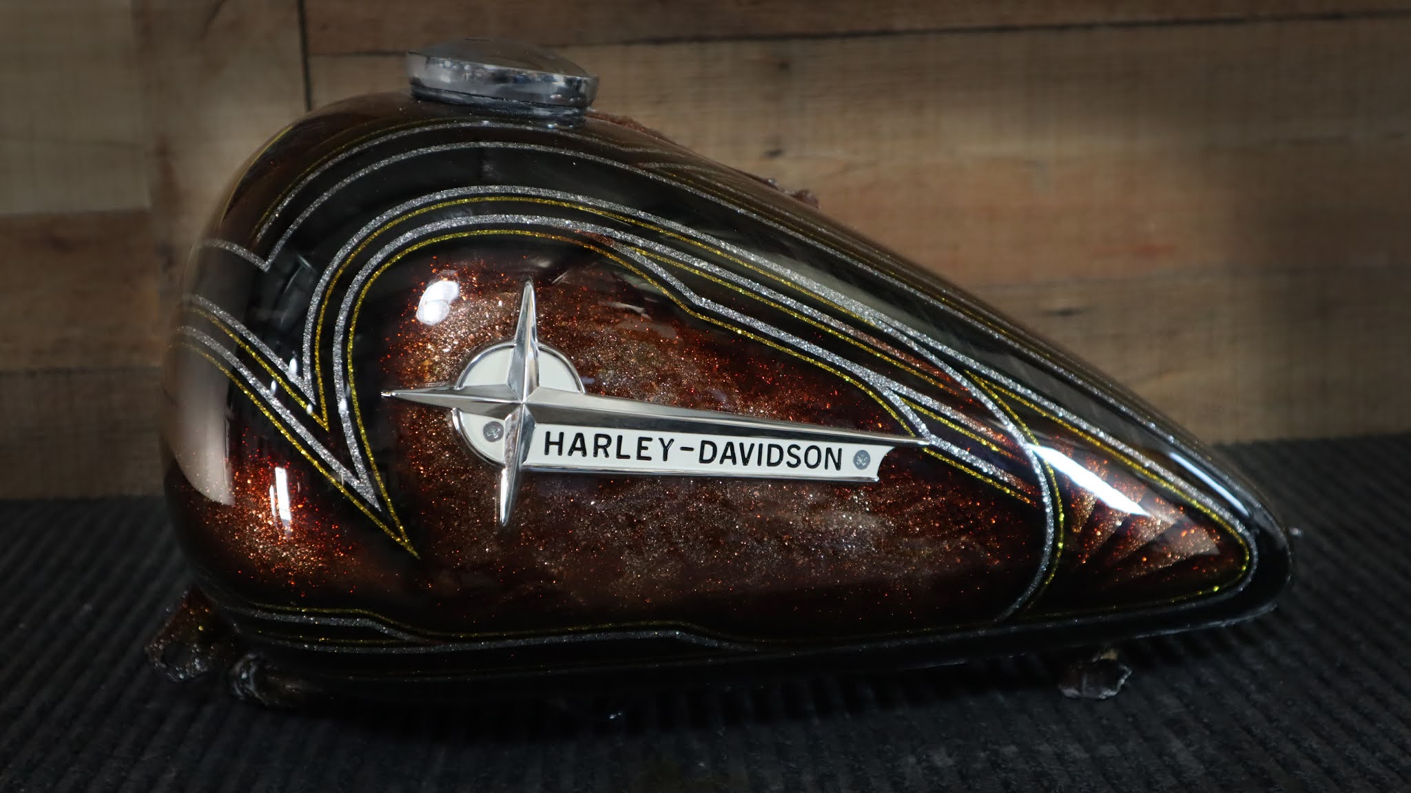 Metal Flake Paint On Motorcycles