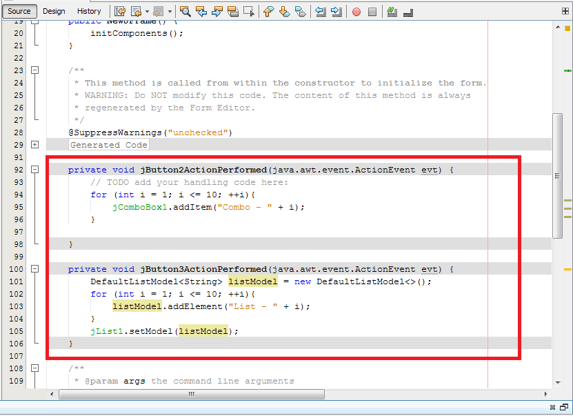 Inspirasi & Seni Technology: Belajar Java dengan Netbean - 3 ( Komponen ...