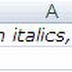 Excel Italic Cell Font - Java POI Example Program | ThinkTibits!