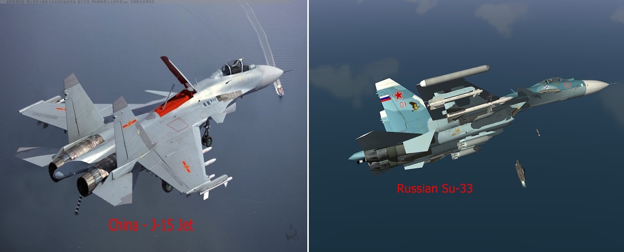 Know about Chinese Jet J-15 Flying Shark a clone of Russian Jet Sukhoi ...