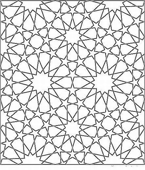 Islamic Art Coloring Pages ~ Coloring Pages